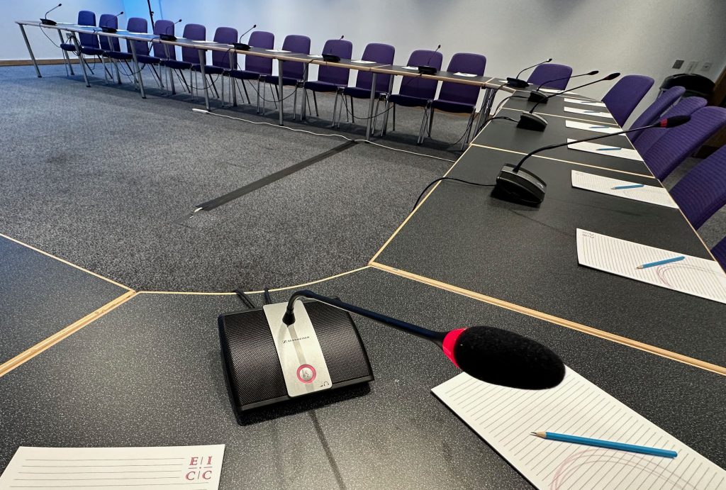 Conference Microphone & Delegate Microphone Hire | AV Department