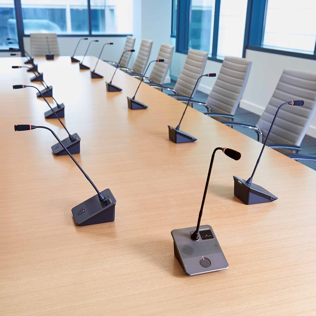Conference Microphone & Delegate Microphone Hire | AV Department